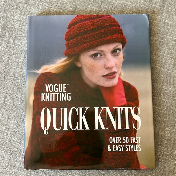 Vogue | Other | Vogue Knitting Book Quick Knits | Poshmark